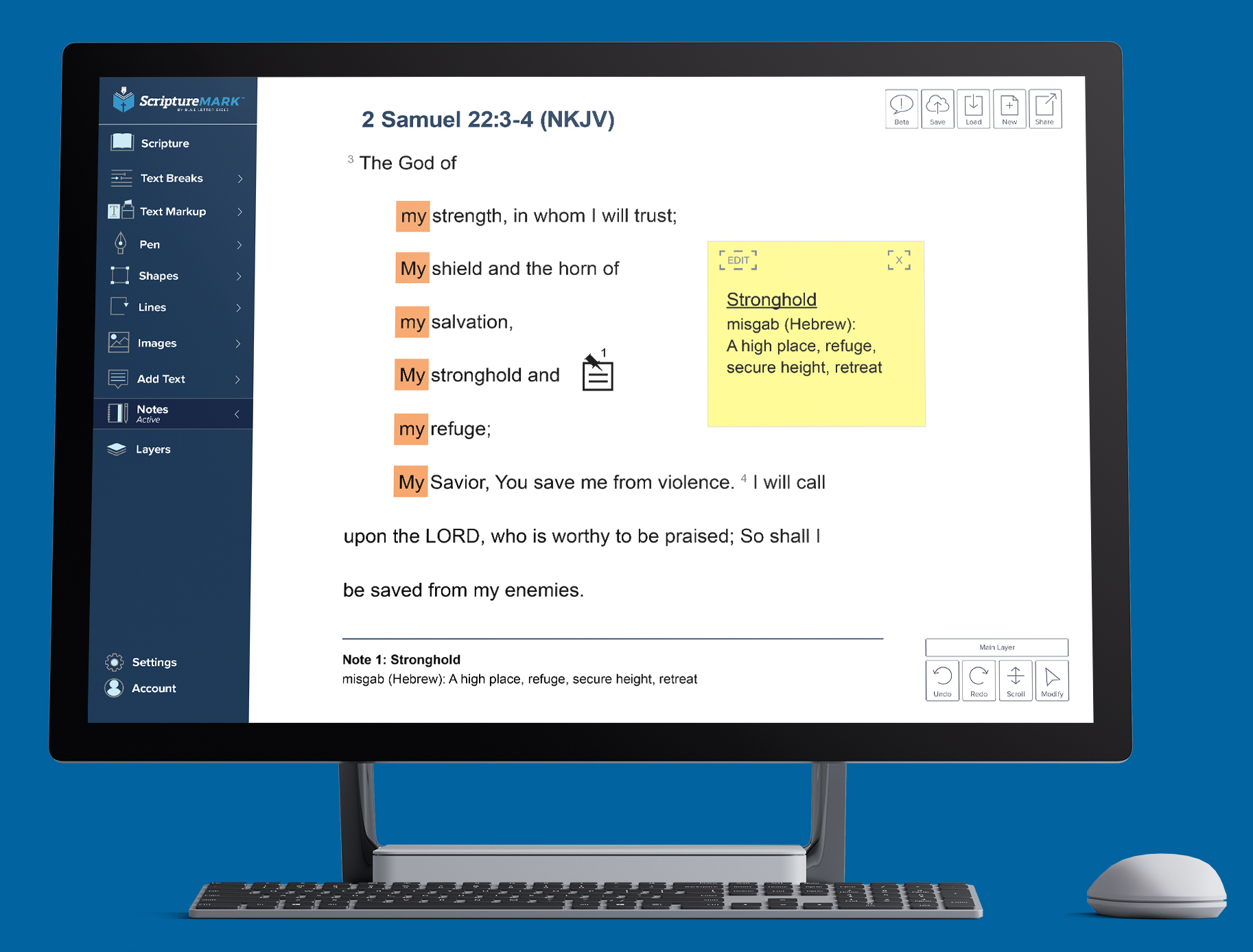 ScriptureMark